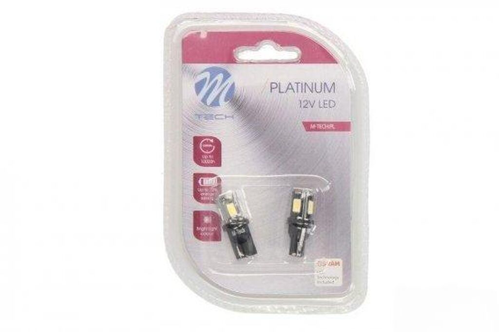 M-TECH Platinum 12V LED sijalice – set od 2 komada - Tip grla