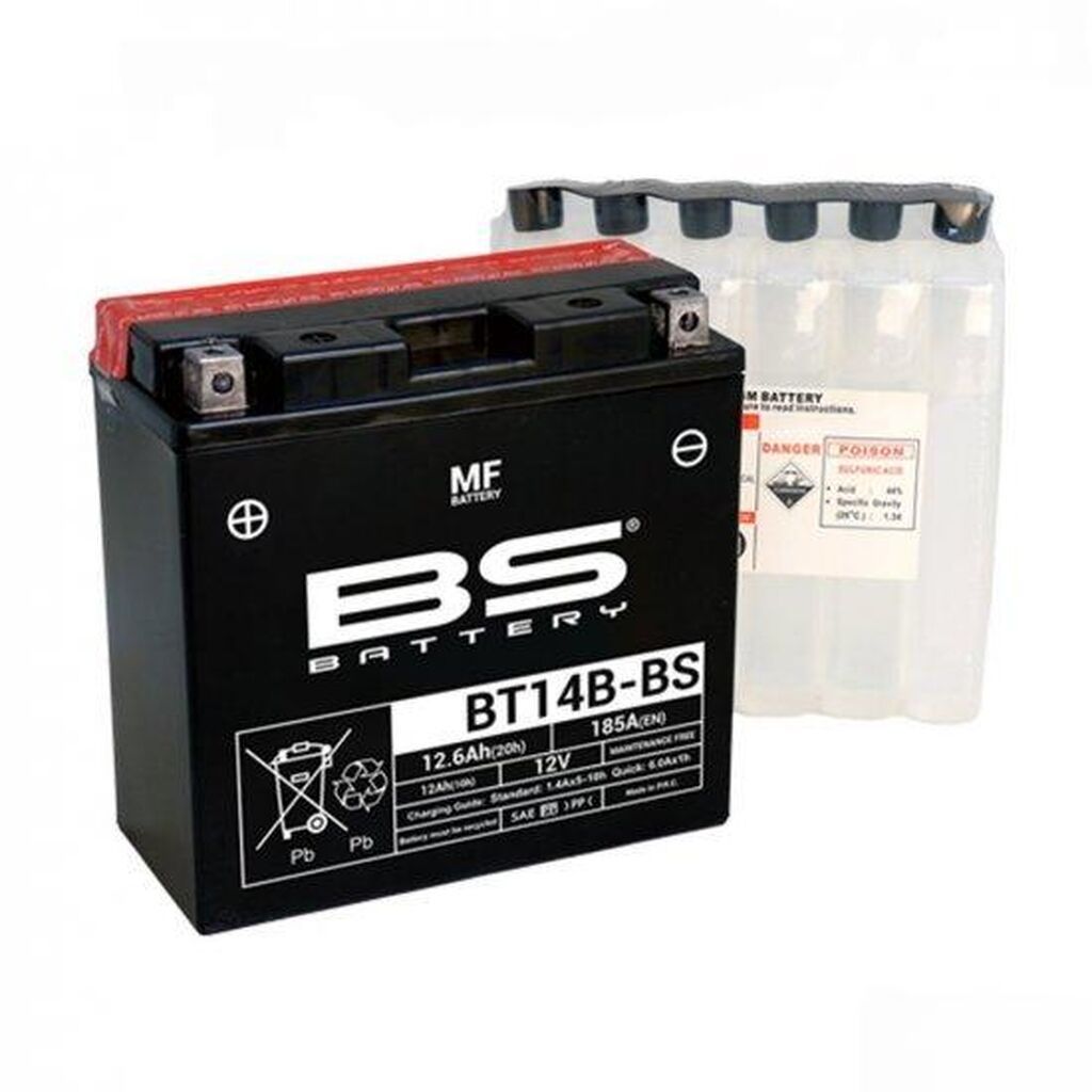 BS Battery BT14B-BS – MF moto akumulator 12V - Napon: 12V -