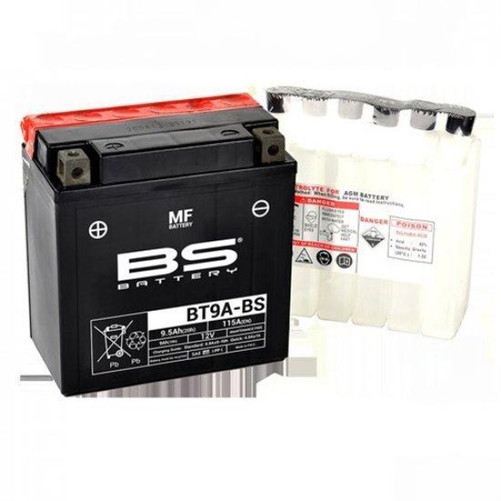 BS Battery BT9A-BS – MF/AGM akumulator za motocikle - Tip: MF