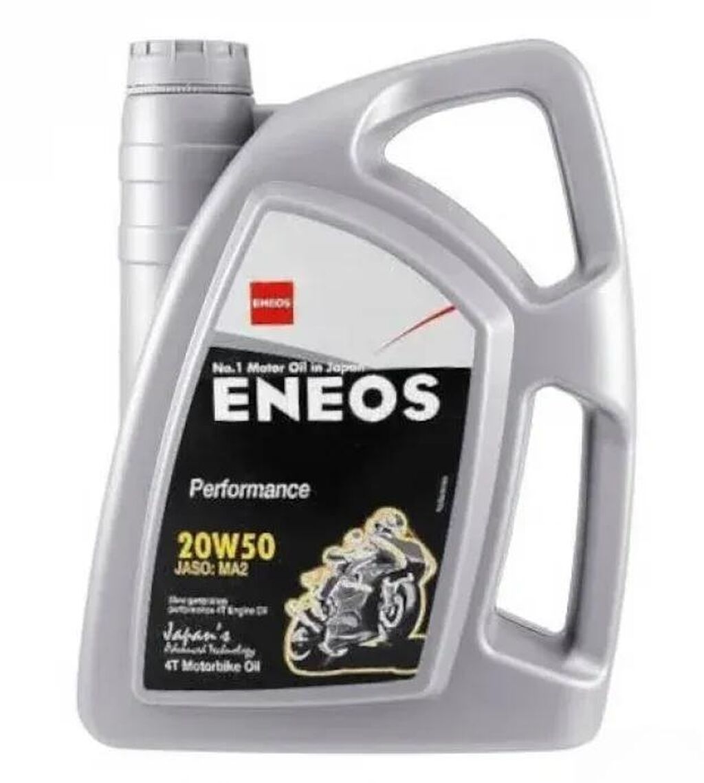 ENEOS Performance 4T motorno ulje za motocikle – 20W-50, JASO MA2 -