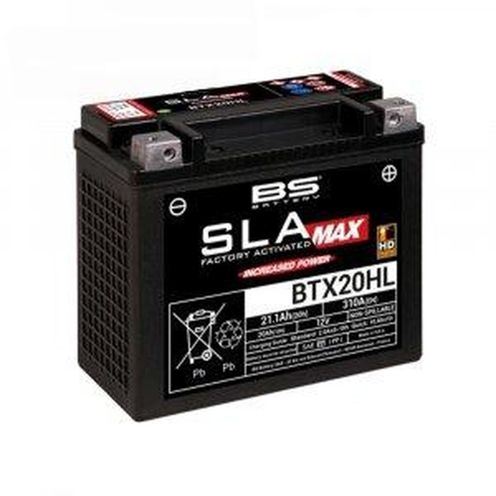 BS Battery SLA Max BTX20HL – akumulator za motocikle - Tip: SLA