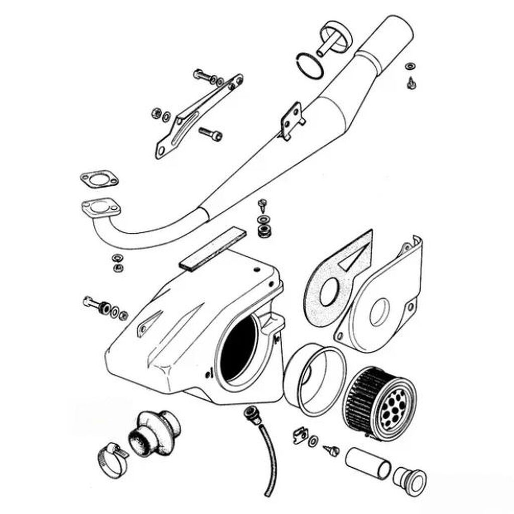 Gumena čaura usisa vazduha (karburator – kućište filtera) - Namena