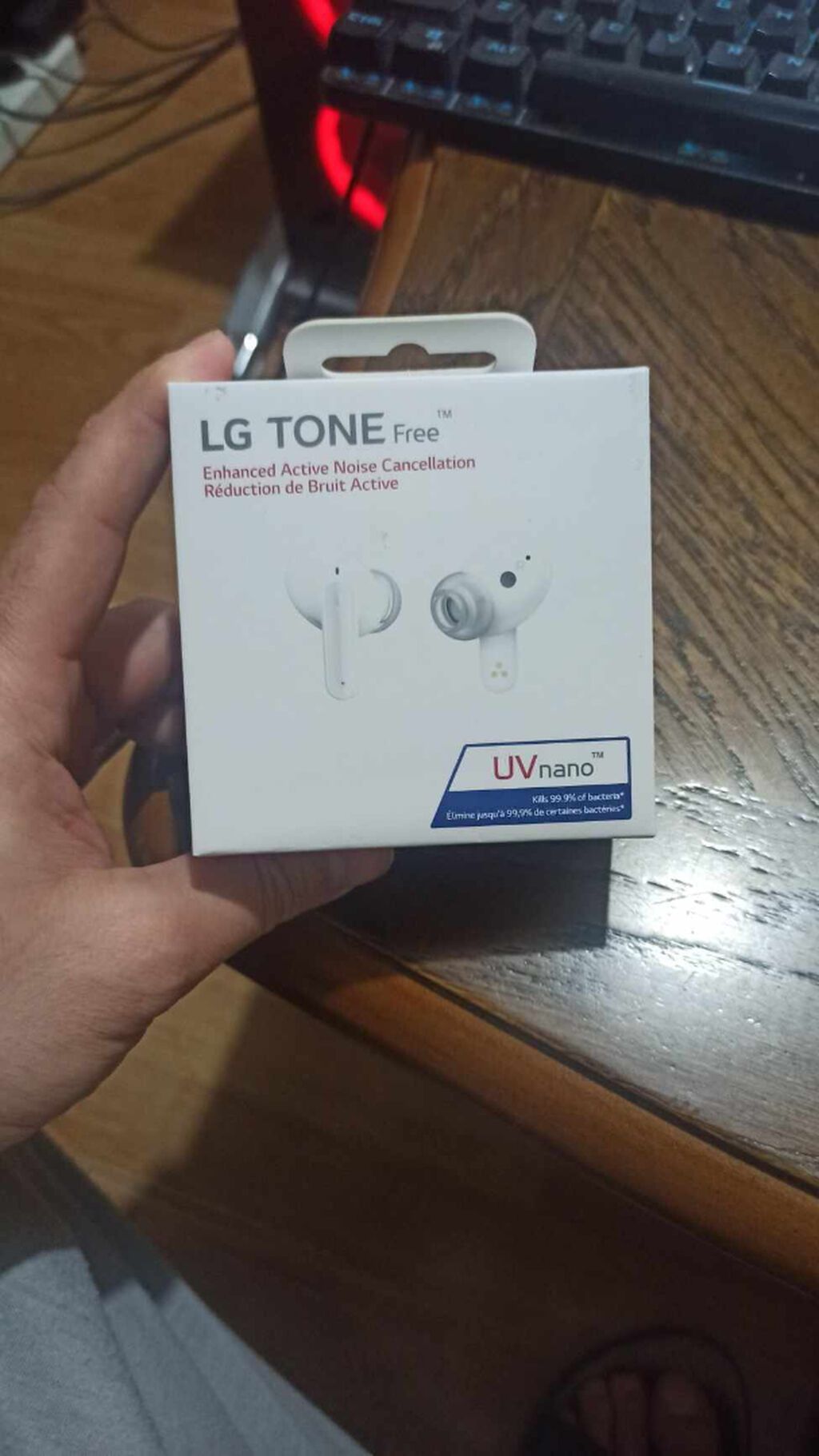 LG TONE Free TONE-FP8W bežične in-ear slušalice - Poboljšano aktivno