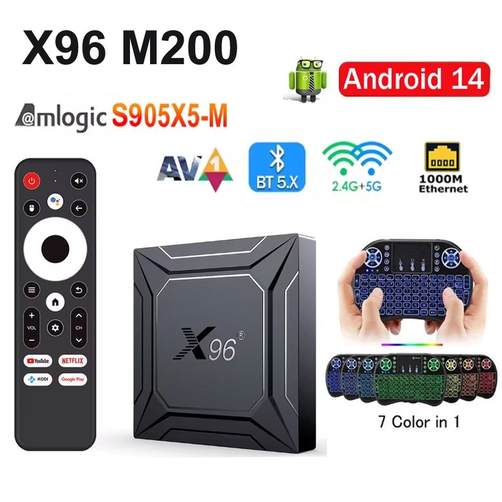 X96 M200 Android TV Box Odličan TV box najnovije generacije sa