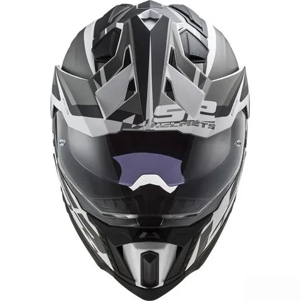 LS2 ADV/dual-sport kaciga – grafika crno/siva - Tip