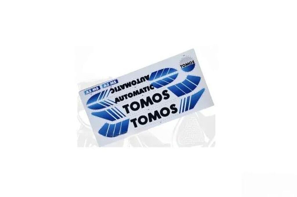 Set nalepnica za Tomos motocikle, uključujući modele A3.MS i A3.M5