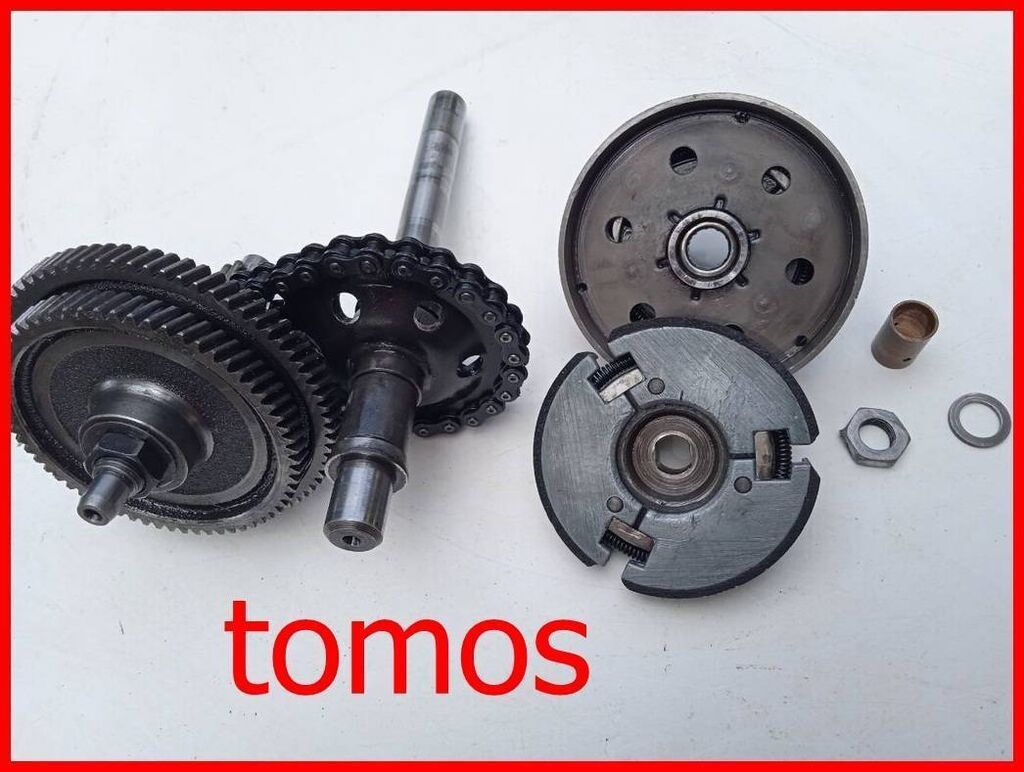 Set zupcanika za tomos automatik a 3 ide u kompletu u perfektnom