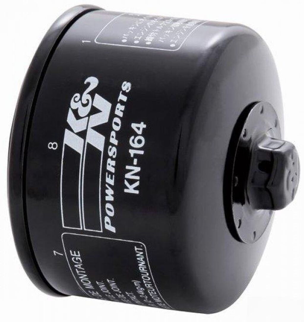 K&N Powersports KN-164 – filter ulja za motocikle - Tip: zavrtnji