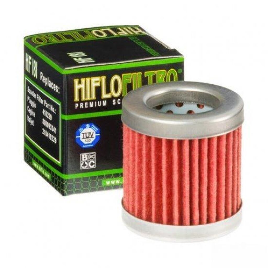 HifloFiltro HF181 – premium filter ulja za skutere - Tip: Umetak