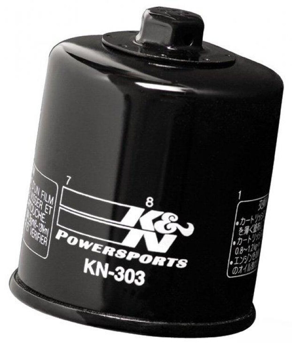 K&N Powersports uljni filter KN-303 - Tip: navojni uljni filter