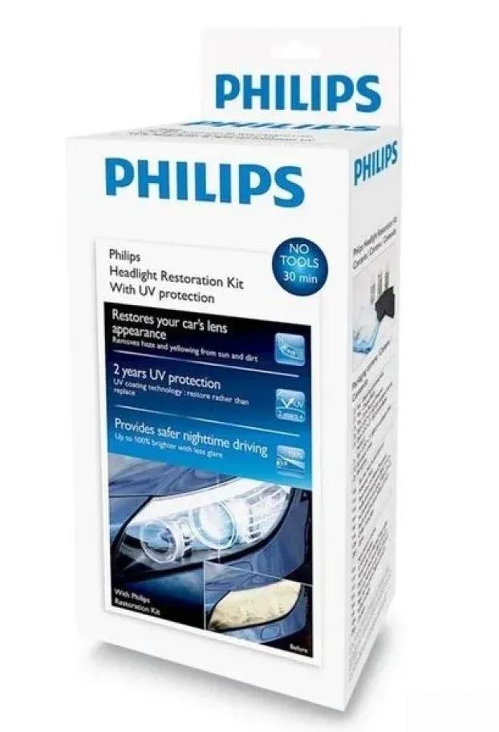 Philips Headlight Restoration Kit sa UV zaštitom Komplet za obnovu
