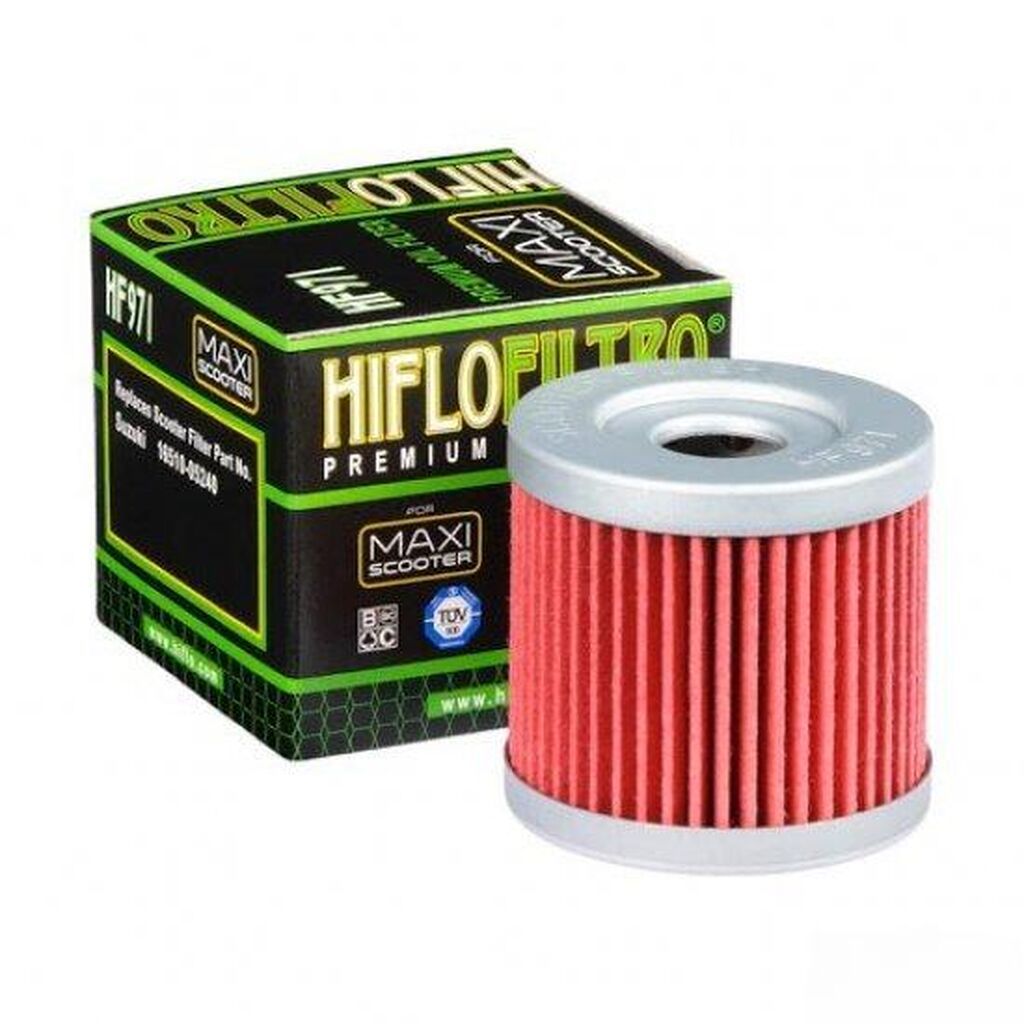 Hiflofiltro Premium uljni filter HF971 – MAXI SCOOTER - Model: HF971
