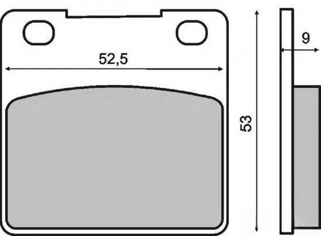 Predstavljamo kočionu pločicu sa jasno definisanim dimenzijama za