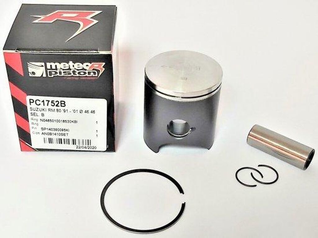 Komplet klipa Meteor Piston PC1752B namenjen je za Suzuki RM 80 modele