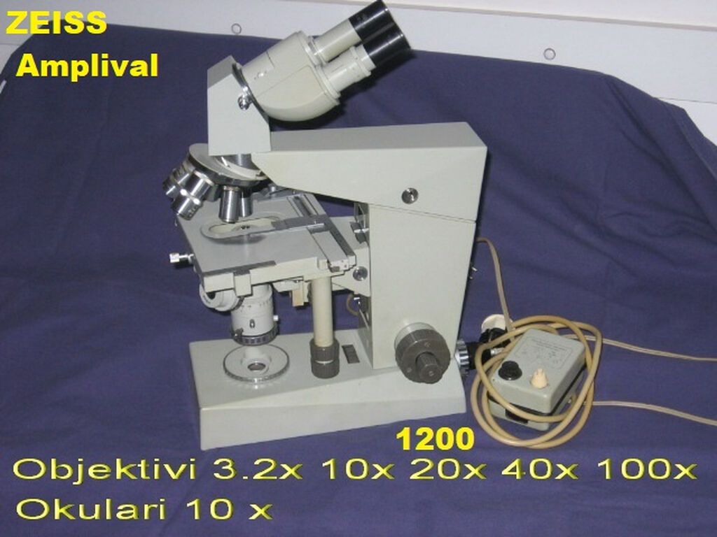 Mikroskop ZEISS AMPLIVAL ODLIČAN Kao sa slika Ne odgovaram na SMS