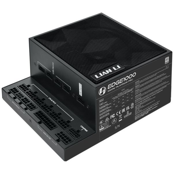 Napajanje 1000W Lian Li EDGE EG1000 80 PLUS Platinum, EG1000 Black