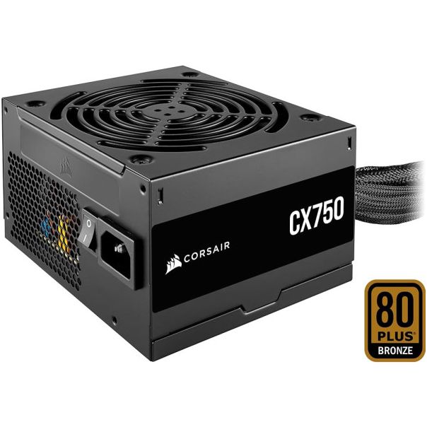Napajanje 750W Corsair CX750 80+ Bronze Crno, CP-9020279-EU Bulk