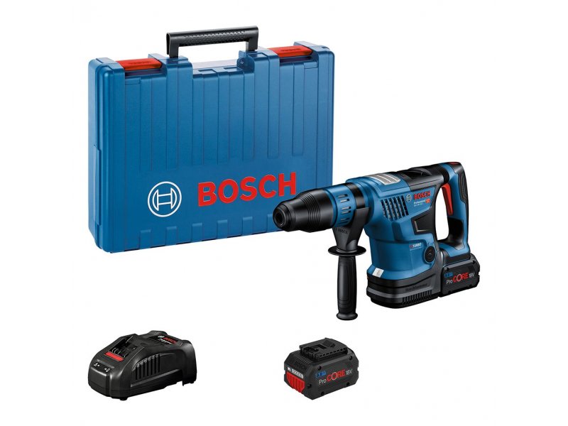 BOSCH AKUMULATORSKI ELEKTRO-PNEUMATSKI ČEKIĆ GBH 18V-36 C 2 X 8,0 AH PROCORE + KOFER SDS MAX (0611915002)