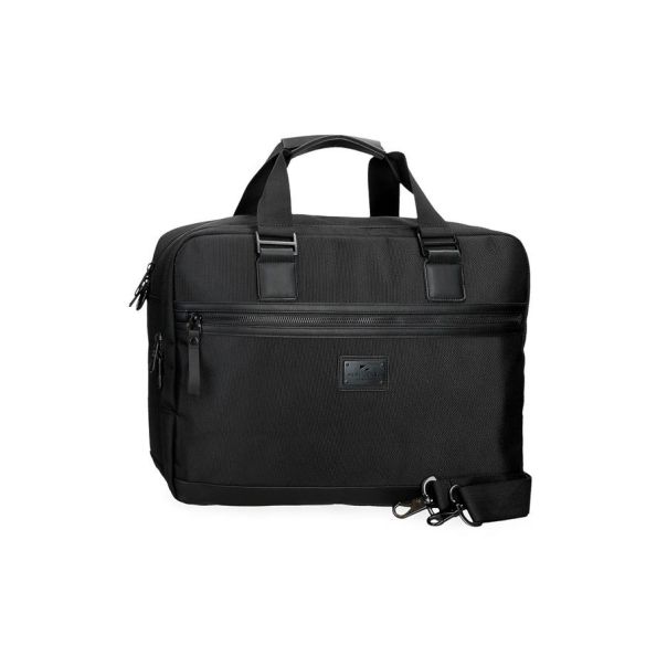 PEPE JEANS BLACKMORE torba za laptop - crna