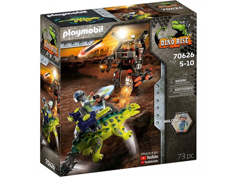 PLAYMOBIL DINO RISE SAICHANIA: INVAZIJA ROBOTA
