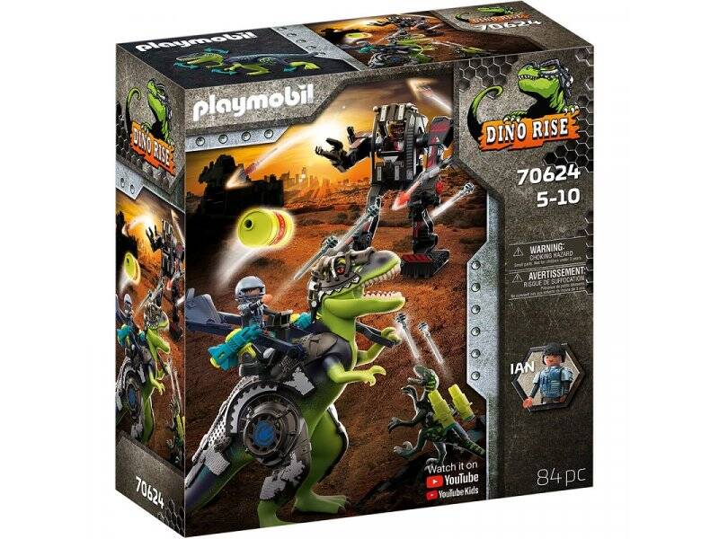 PLAYMOBIL DINO RISE T-REX: BORBA DIVOVA 30773