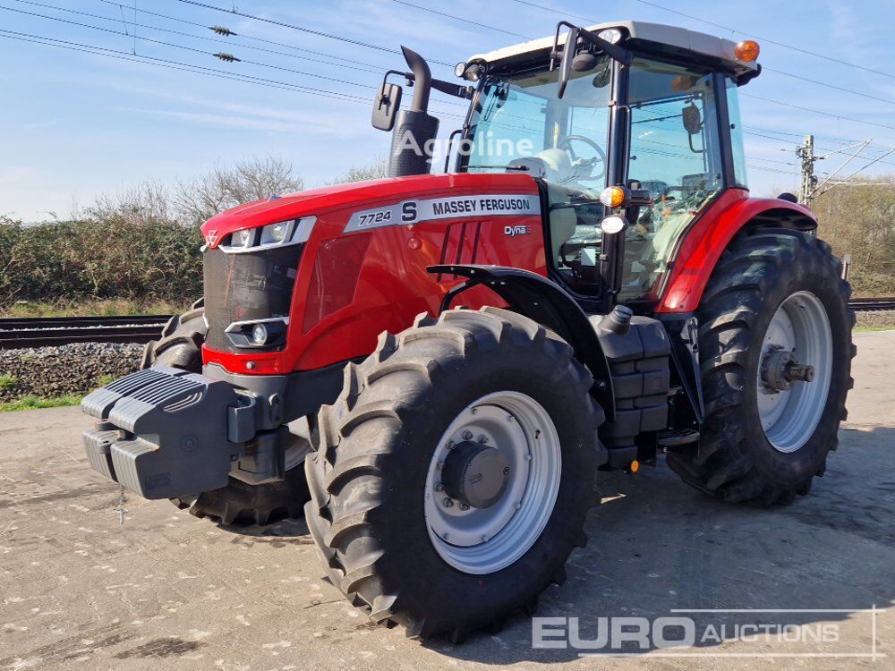 Prodaje se Massey Ferguson 7724S traktor točkaš na aukciji