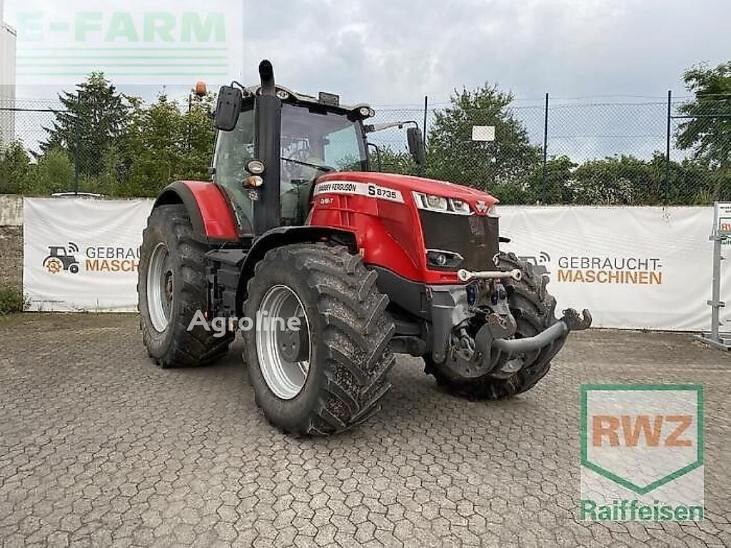 Massey Ferguson 8735 s traktor točkaš