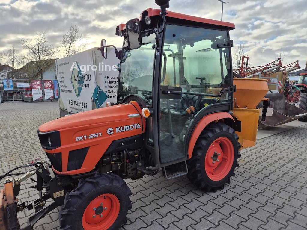 Novi Kubota EK1-261 HST KABINE KUPPELDEIECK traktor točkaš