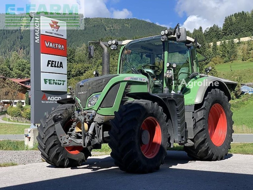 Fendt 714 vario scr traktor točkaš