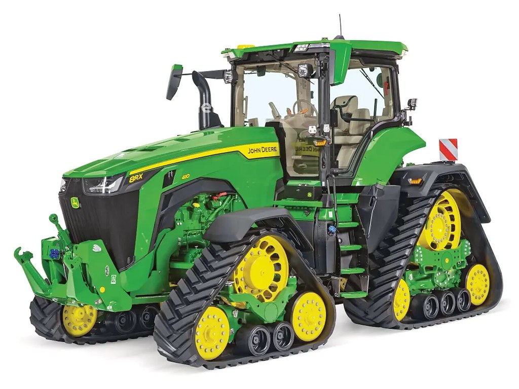 Novi John Deere 8RX410 E23 traktor guseničar