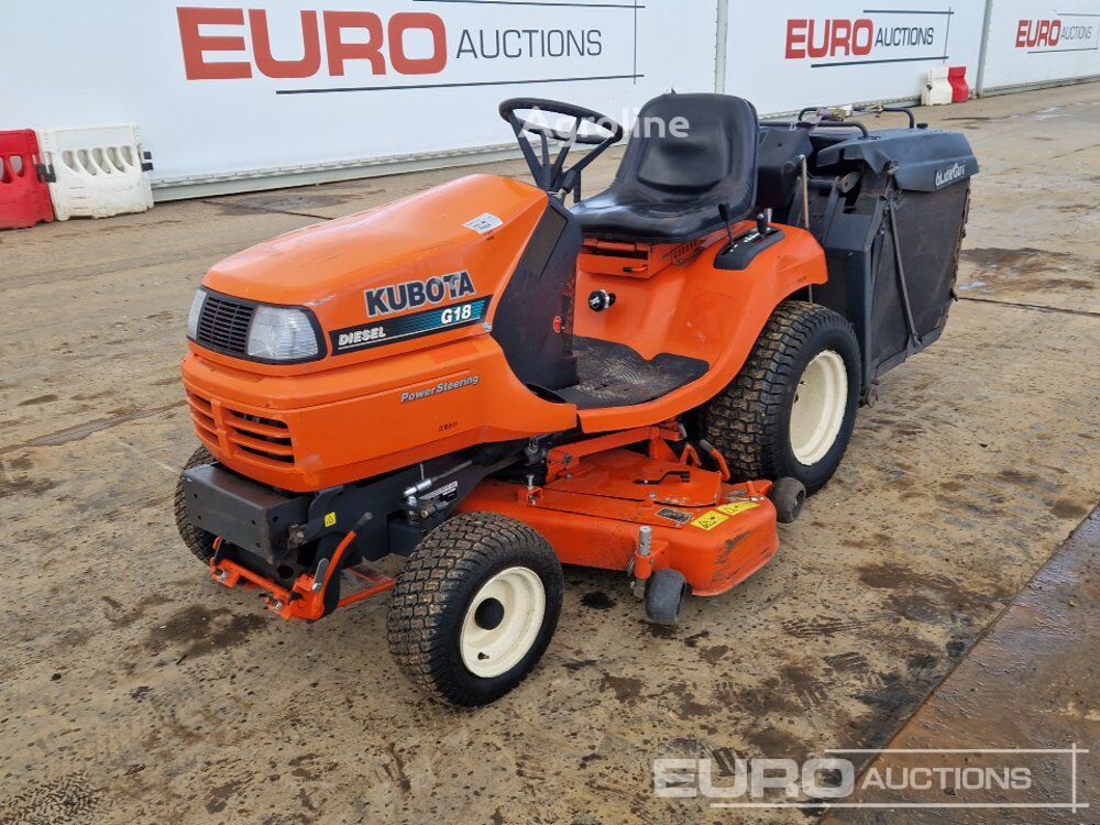 Prodaje se Kubota G18 traktor kosilica na aukciji