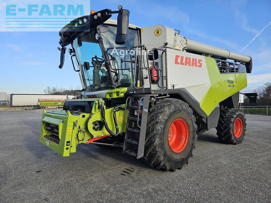 Claas trion 740 montana 4x4 kombajn za žito