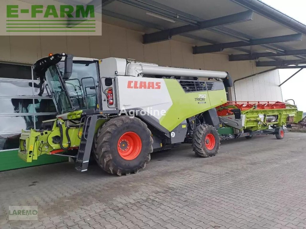 Claas trion 750 montana + v 770 kombajn za žito