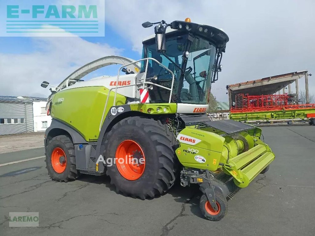 Claas jaguar 950 + pu + orbis 750 t krmni kombajn