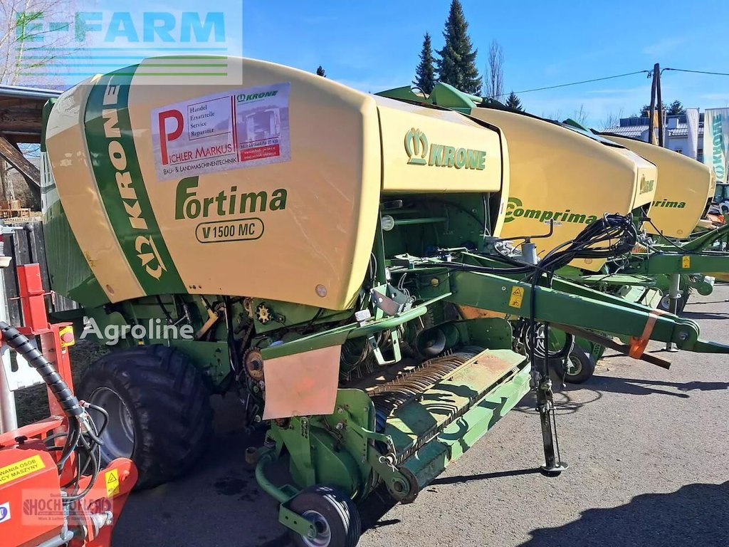 Krone fortima v 1500 mc balirka za četvrtaste bale