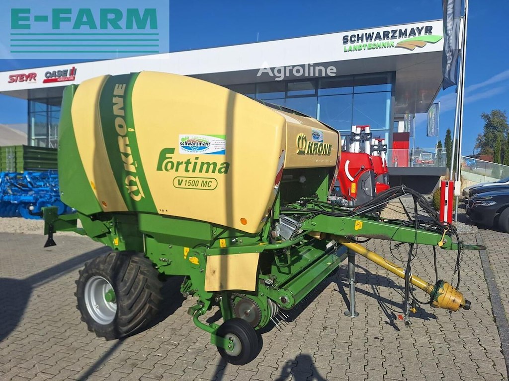 Krone fortima v 1500 mc mit dl-bremse balirka za četvrtaste bale