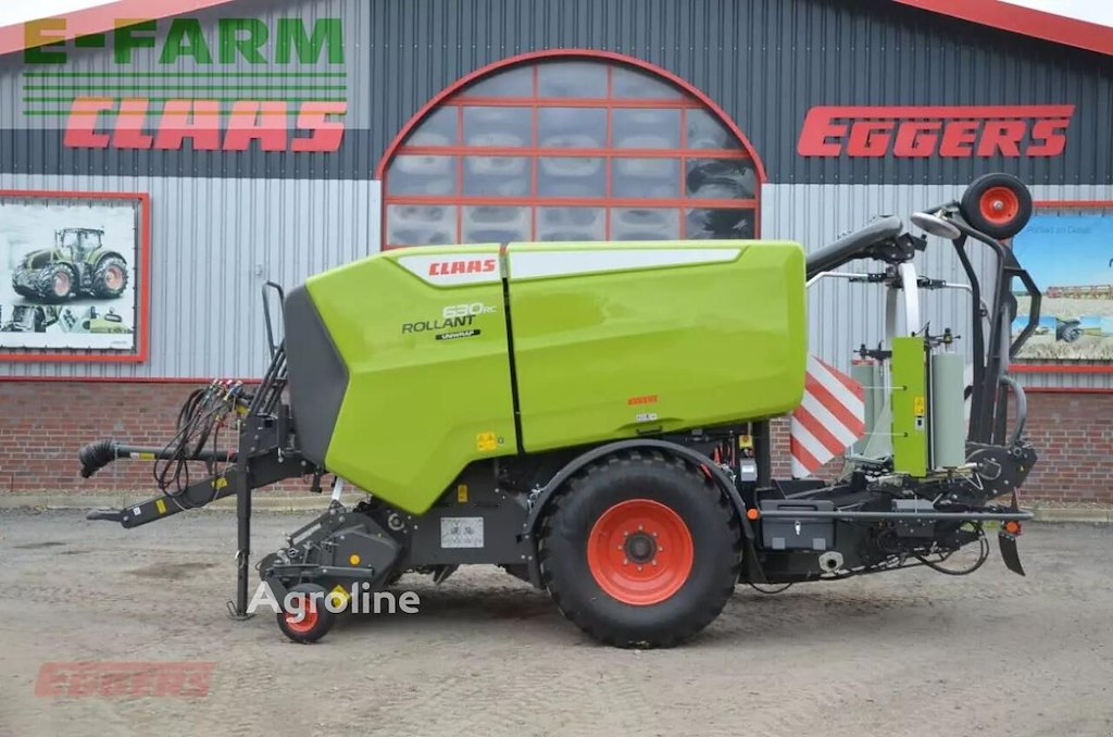Claas rollant 630 rc uniwrap balirka za četvrtaste bale