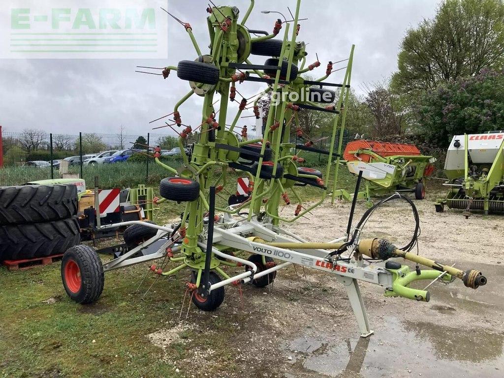Claas volto 1100 t prevrtač sena