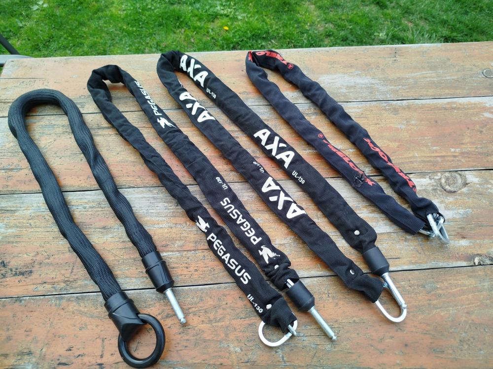 Abus AXA Pegasus Trelock lanac brava 100-130cm