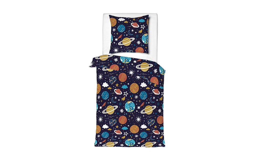 Posteljina Planets 140x200cm