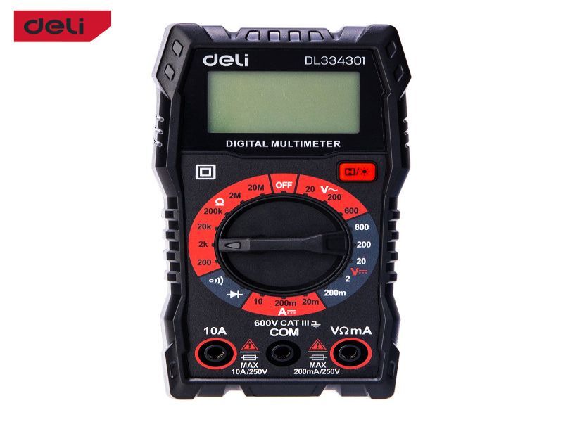 DELI Digitalni multimetar CATIII 600V EDL334301ID: EK000845942
