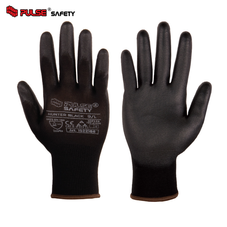 DELI Zaštitne rukavice Hunter Black, PU, vel. 9ID: EK000846081