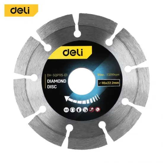 DELI Dijamantska segmentna rezna ploča 115mm EDH-SQP115-E1ID: EK000846106