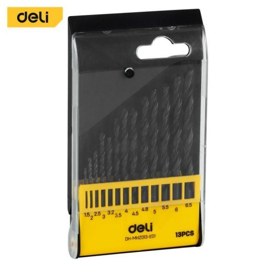 DELI HSS set burgija za čelik 1.5- 6.5mm 13kom EDH-MHZ013-ED1ID: EK000844614