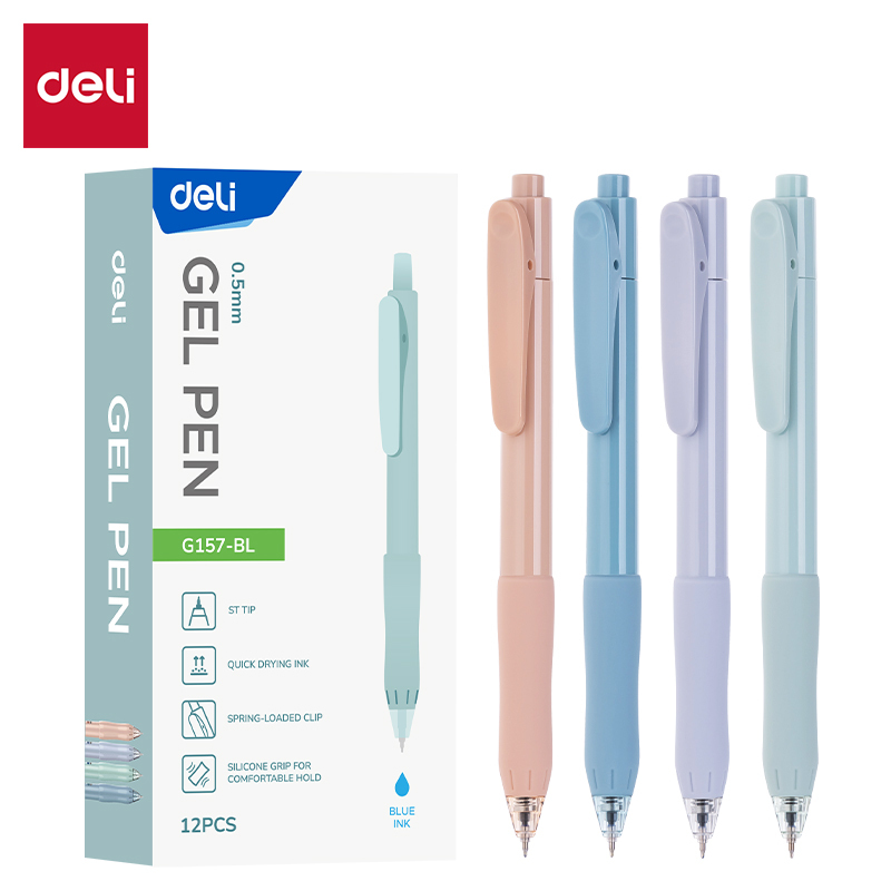 DELI GEL ROLER PASTELNE BOJE PLAVI ISPIS EG157-BID: EK000846452