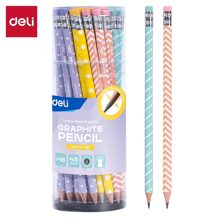 DELI GRAFITNE OLOVKE EC047-HB 1/48ID: EK000846515