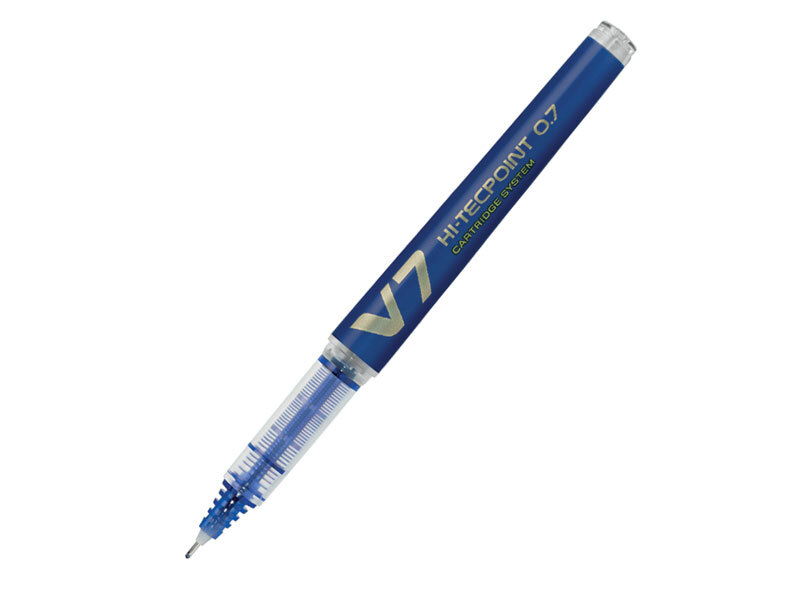 PILOT ROLER V7 HI-TECPOINT 0.7 REFILLABLE PLAVIID: EK000844245