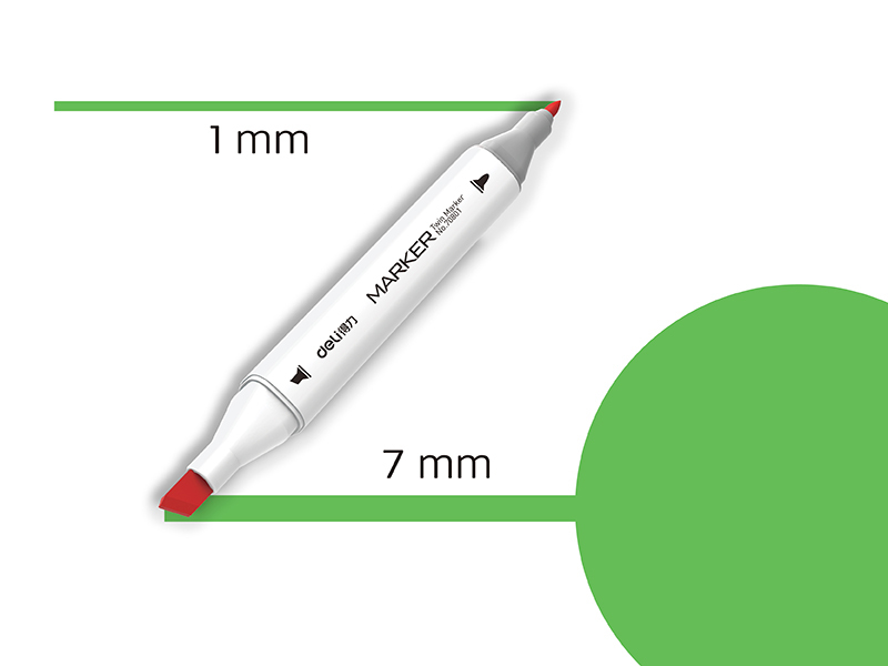 DELI MARKER SKETCH 47 ZELENA 70801A-47ID: EK000844199