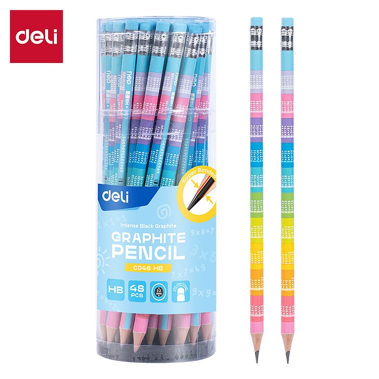 DELI GRAFITNE OLOVKE EC046-HB 1/48ID: EK000844555