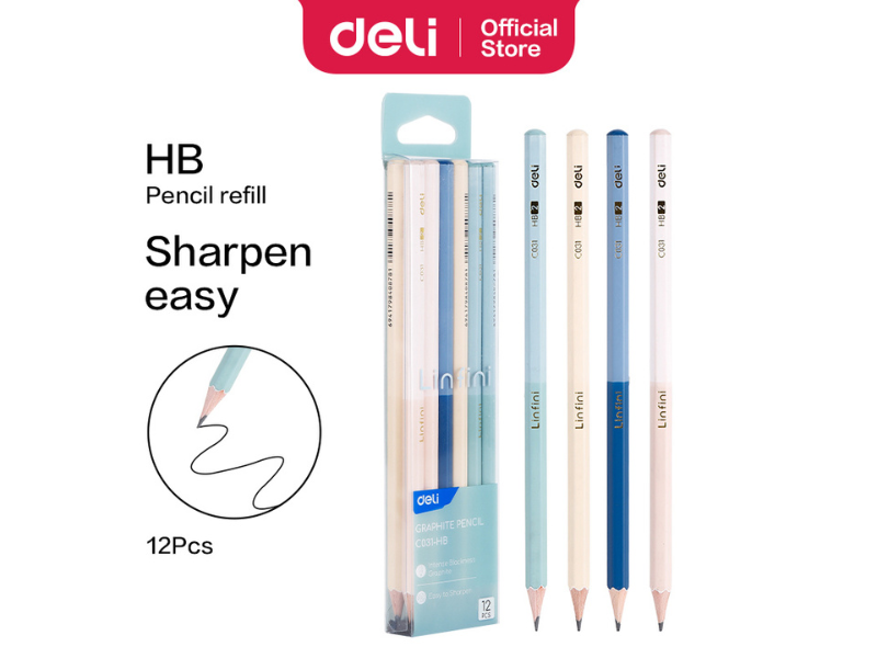 DELI GRAFITNE OLOVKE LINFINI PASTEL HB 1/12 EC031-HBID: EK000844597